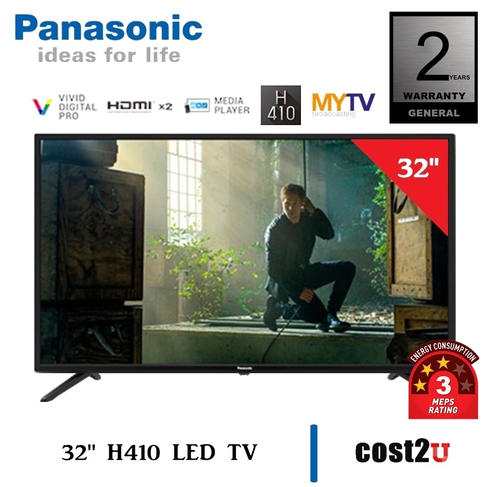 (Offer!!!)TH-32H410K - PANASONIC 32'' DIGITAL DVB-T2 LED TV | Shopee ...