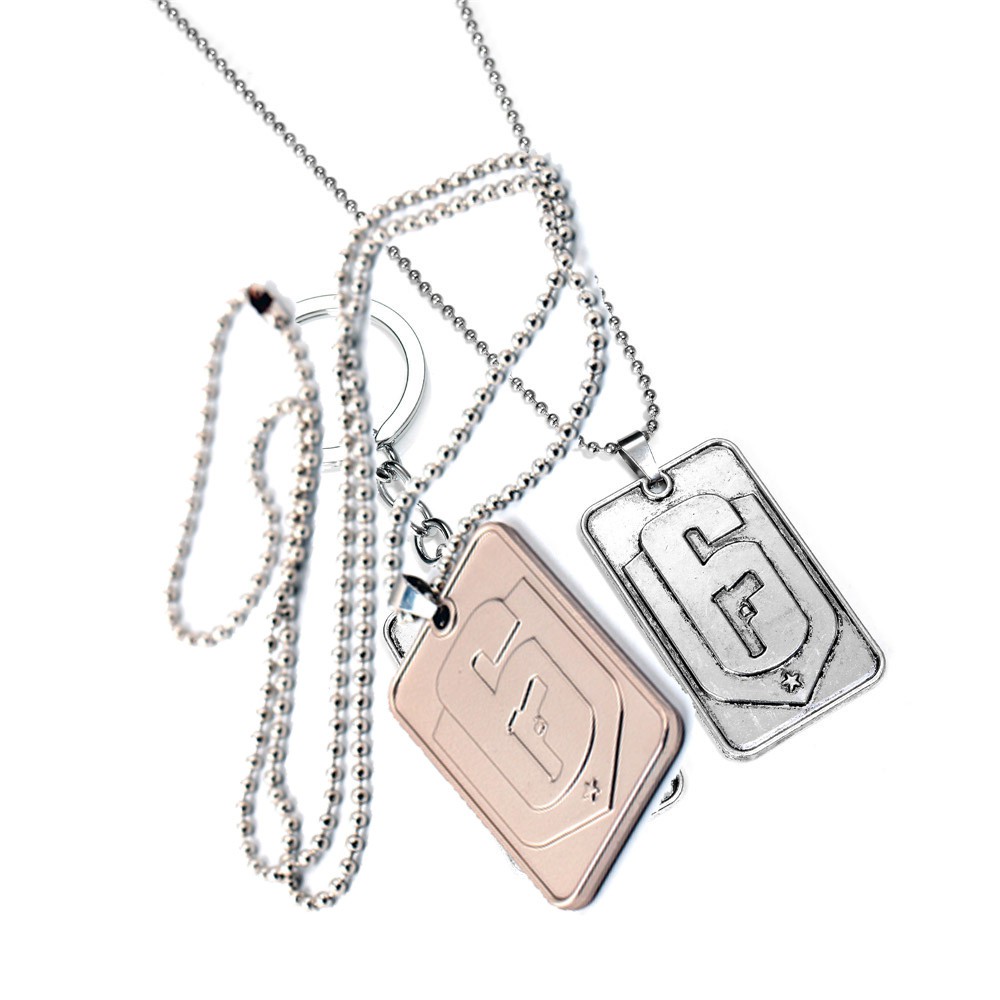 GANTUNGAN R6 Necklace Rainbow Six Siege key chain | Shopee Malaysia