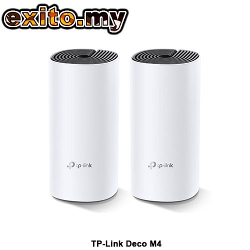 TP-Link Deco M4 (2-Pack) - AC1200 Whole Home Mesh Wi-Fi System | Shopee ...