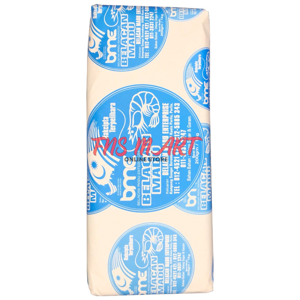 Fns Mart 1kg Belacan Kuala Perlis Belacan Madu BME | Shrimp Paste Fresh ...