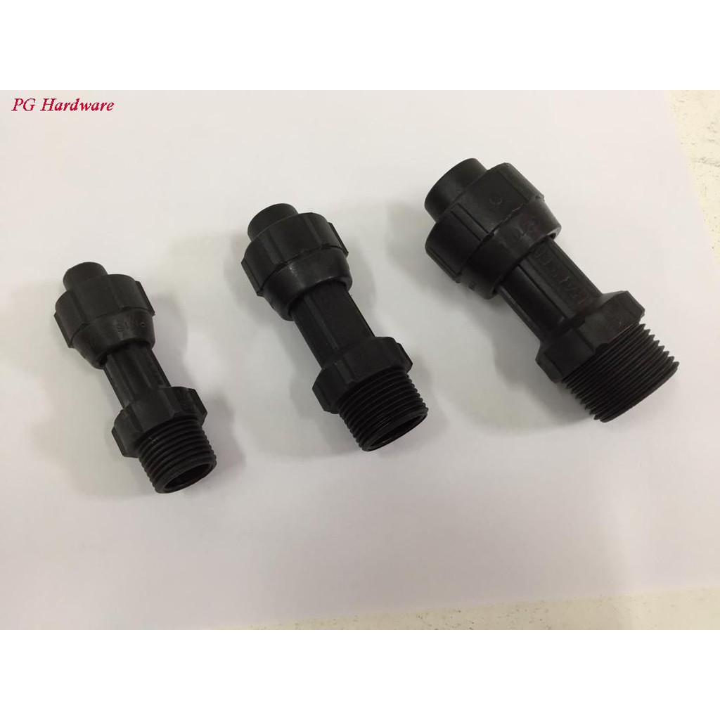 HANSEN Male Thread Adaptor ( HDPE ) | Shopee Malaysia
