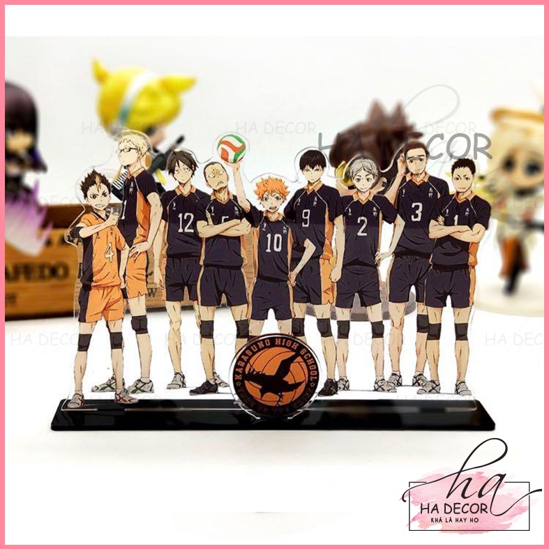 Haikyuu Anime Standee Model - Haikyuu Anime acrylic Mica Statue for ...