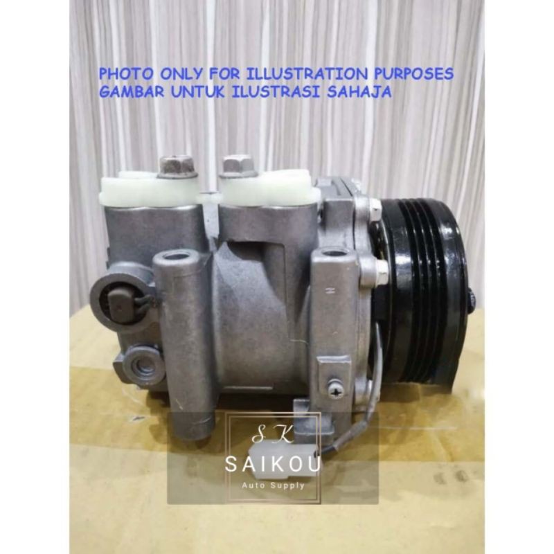 Aircond Compressor *17C* Proton Wira 1.5 / Satria 1.3 Patco System ...