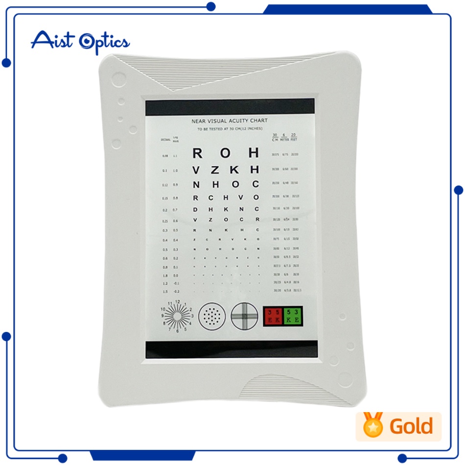 Ophthalmic Equipment Near Vision Chart With LED Light High Quality Far 