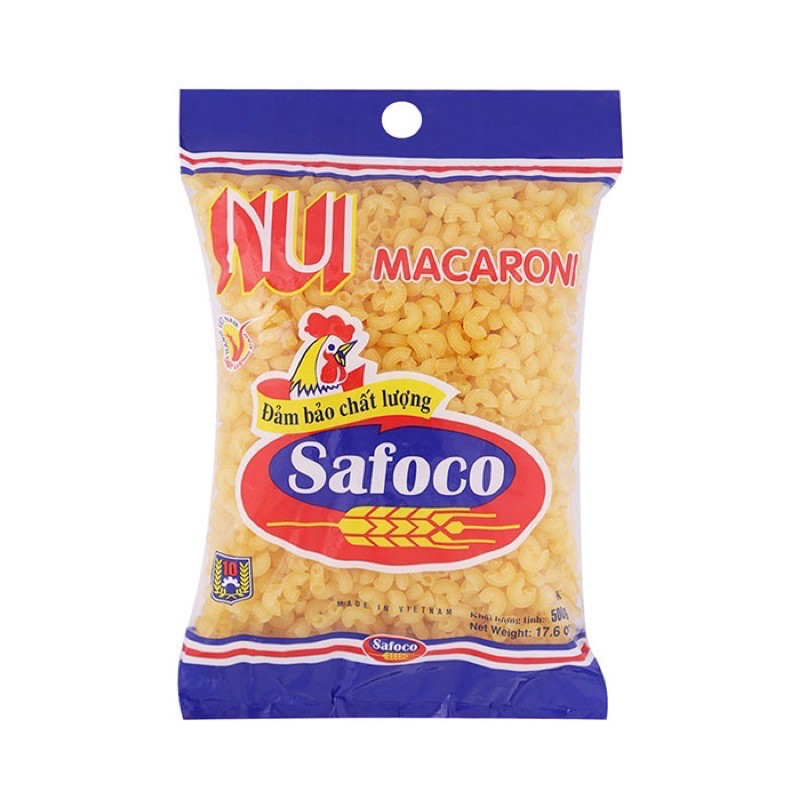 Nui Vang Safoco Pasta Macaroni 500g | Shopee Malaysia