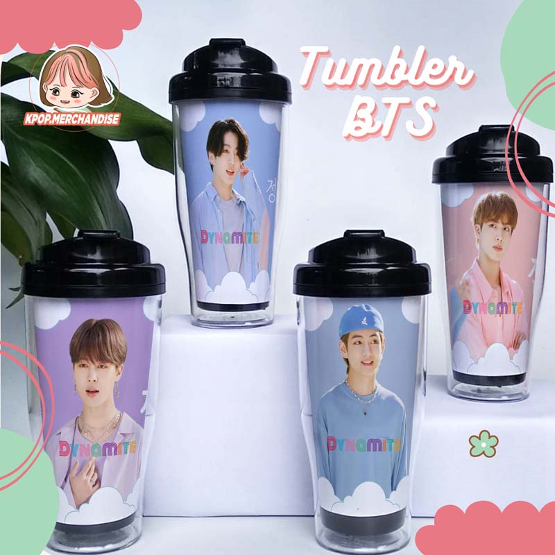 Tumbler Custome BTS Dynamite/Kpop Merchandise Drink Bottle Unofficial ...