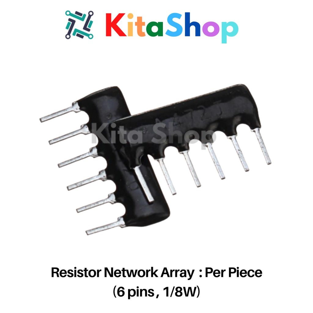 Resistor Network Array (6 pins, 1/8W) | Shopee Malaysia