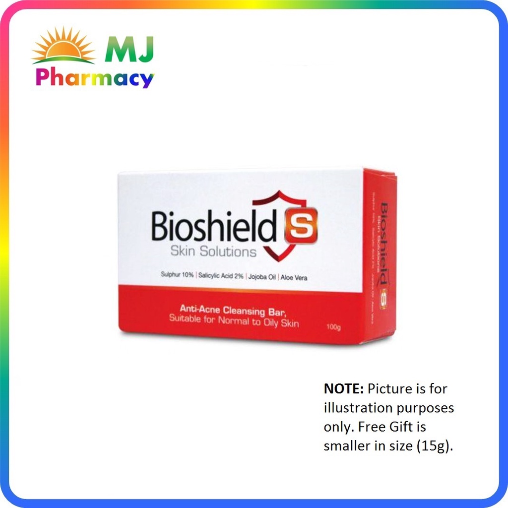 SAMPLE Bioshield S Skin Solutions Cleansing Bar Soap 15g | Shopee Malaysia