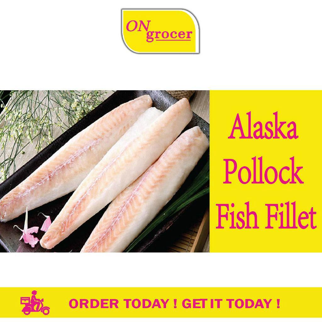 A0523 - Alaska Pollock Fish Fillet - 1Kg+-/ Pack | Shopee Malaysia