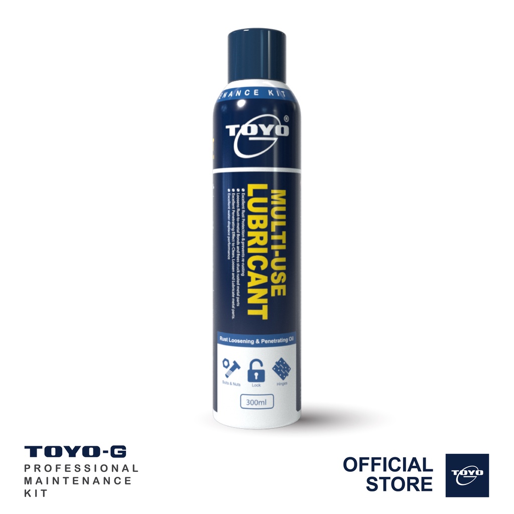TOYO-G Multi-Use LubricantSpray (300ml) | Shopee Malaysia