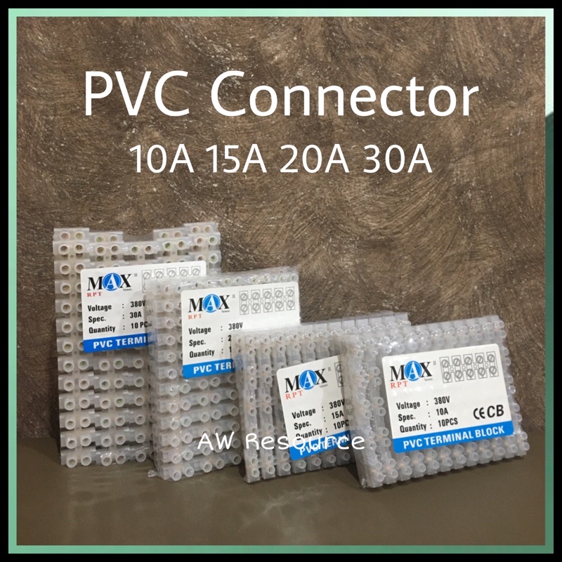 💥Ready Stock💥 MAX2 RPT PVC Connector Electrical 10A 15A 20A 30A (1pc) | Shopee Malaysia