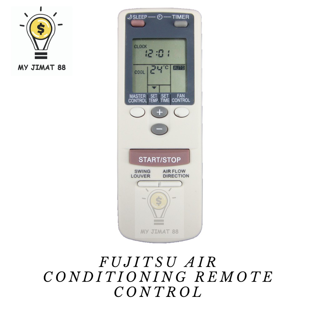 FUJITSU/TOPAIRE AIR CONDITIONING REMOTE CONTROL AR-DB9/AR-BB1/AR-BB9/AR ...