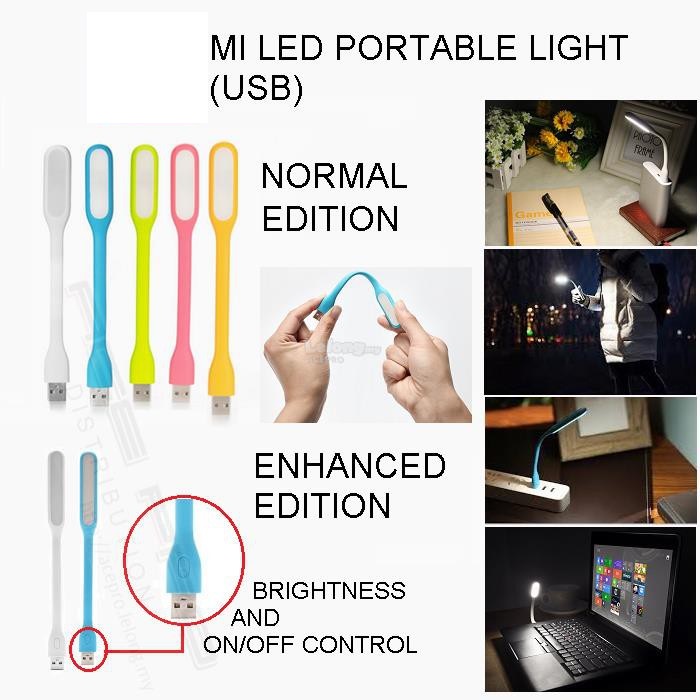 XIAOMI Mi LED Portable USB Light - Enhanced Edition | Shopee Malaysia
