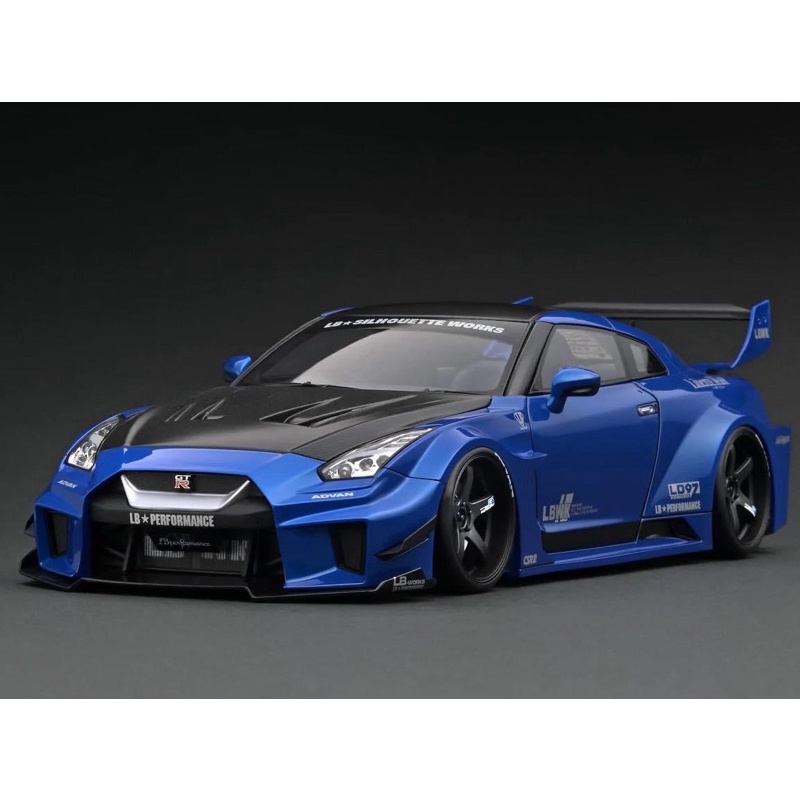 Ignition Model IG2355 1/18 Scale LB-Silhouette WORKS GT Nissan 35GT-RR ...