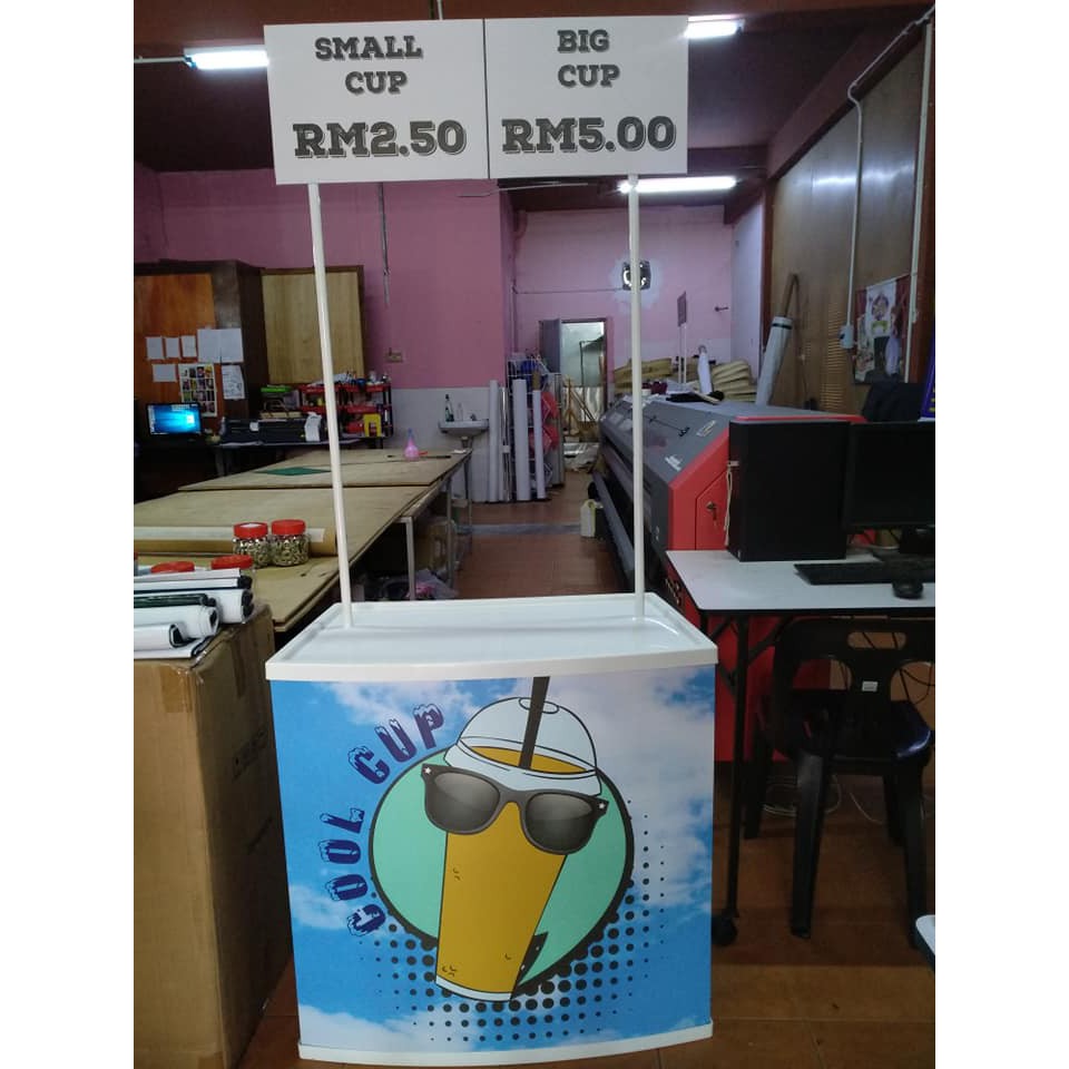 STALL LIPAT PVC ICE COOL' UNTUK SEGALA MACAM PRODUK NIAGA ANDA | Shopee ...