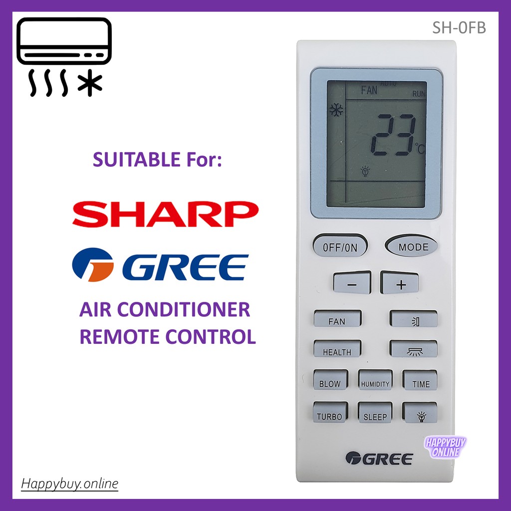 Sharp Gree Fujiaire Electrolux Pensonic 1HP Air Cond Aircond Air ...