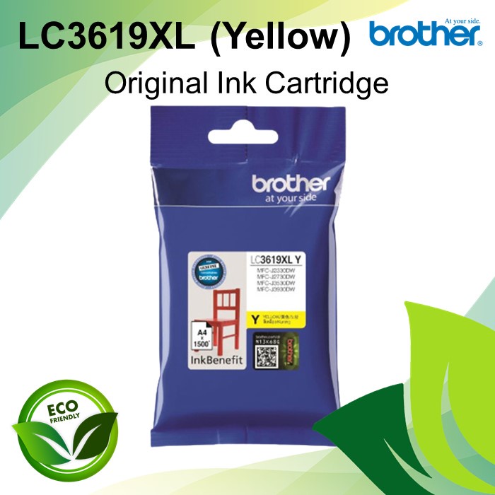 Brother LC3617/ LC3619XL BCMY J2330dw/J2730dw/J3530dw/J3930dw LC3617 LC ...