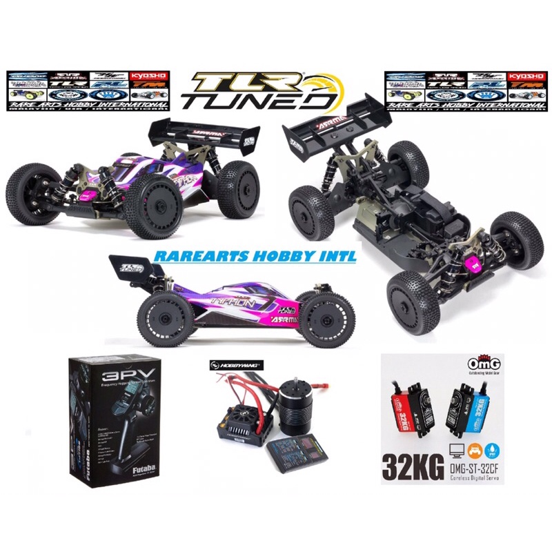 ARRMA TLR RTR OR ARTS (TEAM LOSI RACING EDITION!!) Tuned TYPHON 4WD ...