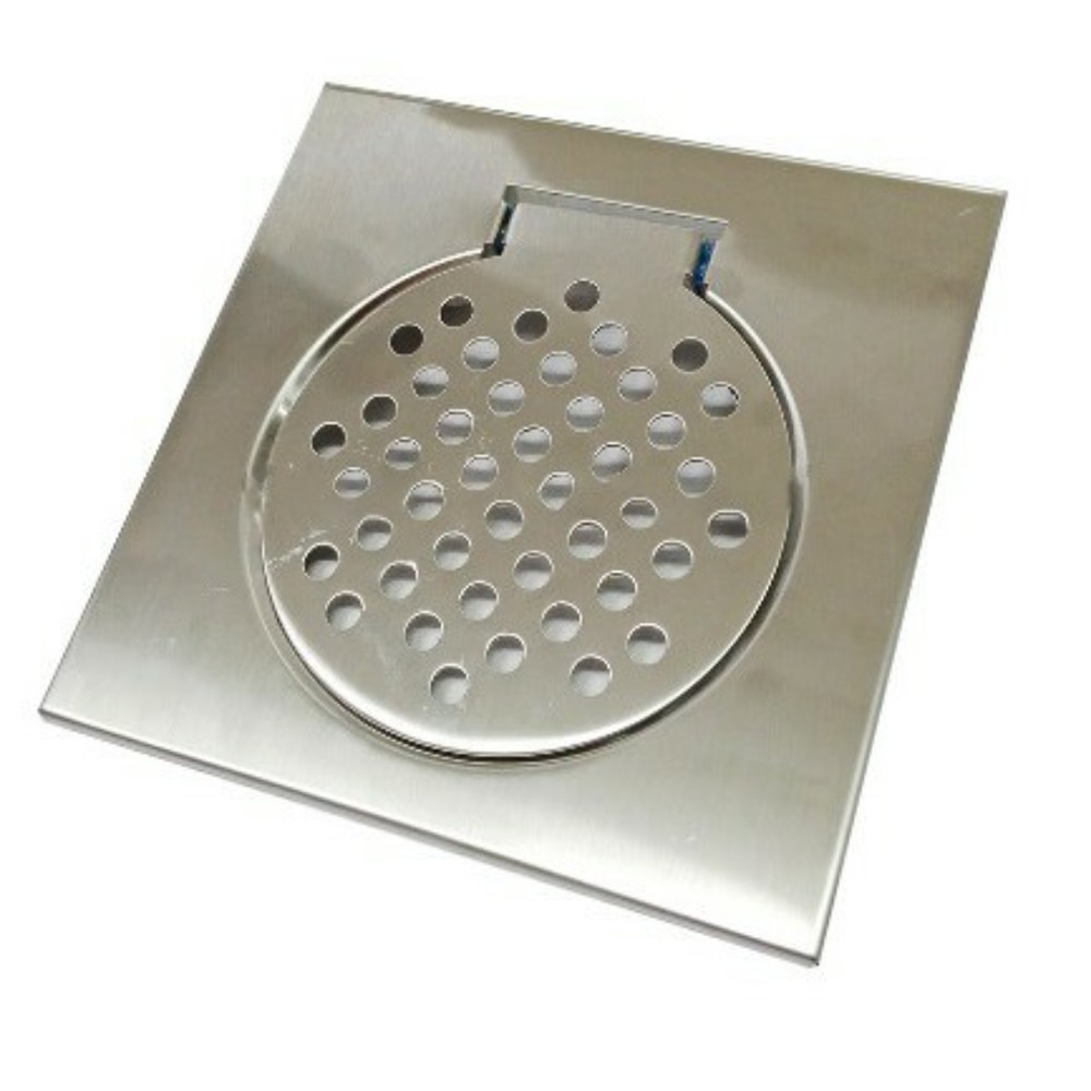 STAINLESS STEEL FLOOR TRAP/ Floor Grating With Frame and Cover (6 ...