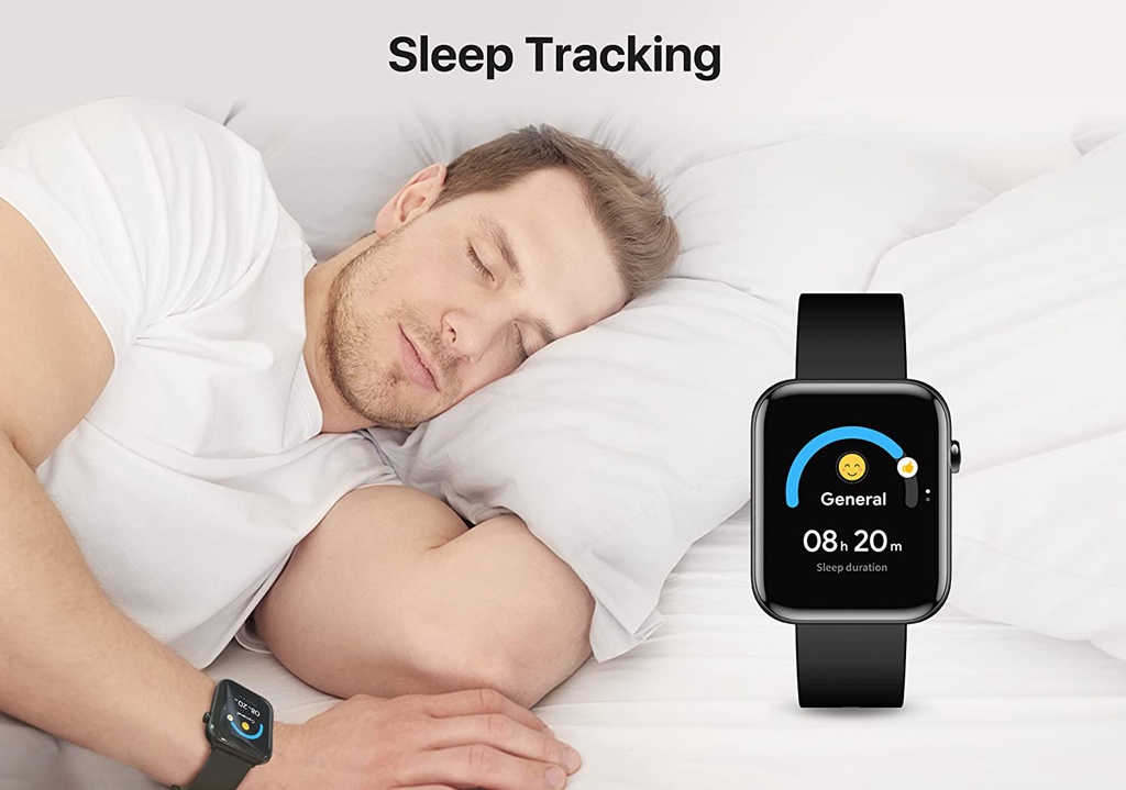 Mobvoi TicWatch GTH Smartwatch -Skin Temperature/SpO2/24 HR Heart Rate ...