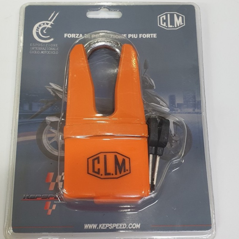 disc lock /fork lock /kunci lock 100% good quality brand (CLM) | Shopee ...
