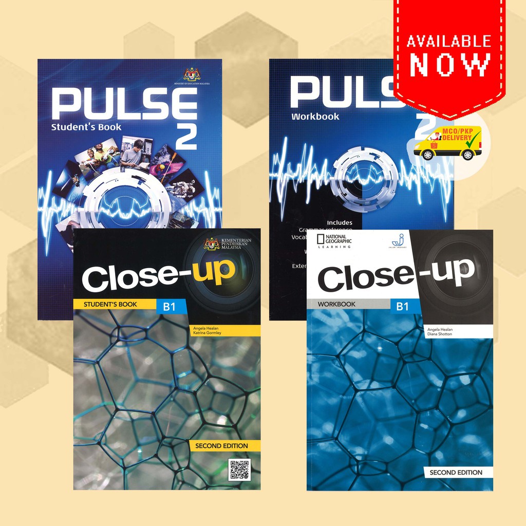 BUKU TEKS ENGLISH TINGKATAN 1,2,3 : PULSE 2 & CLOSE UP ENGLISH TEXTBOOK ...