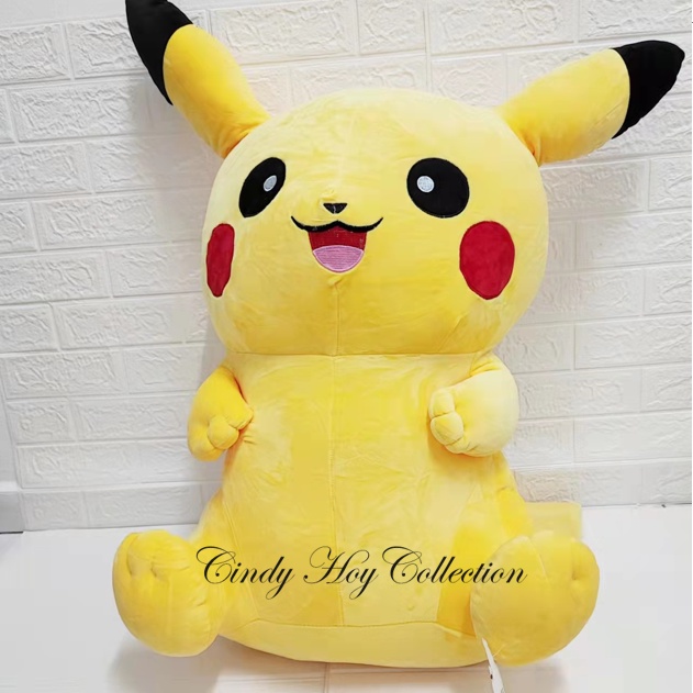 🔥Ready Stock🔥 90cm Giant Pikachu Doll Stuffed Toys Plush Toy Anak ...