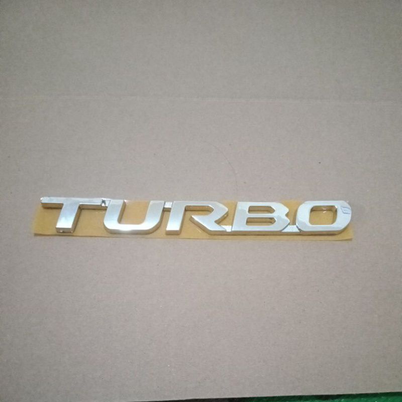 Original turbo writing logo emblem | Shopee Malaysia