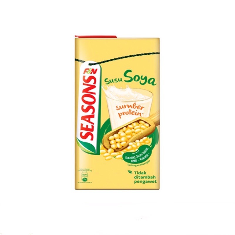 F&N Season Air Kotak 1L | Susu Soya | Teh Bunga | Soya Bean ...