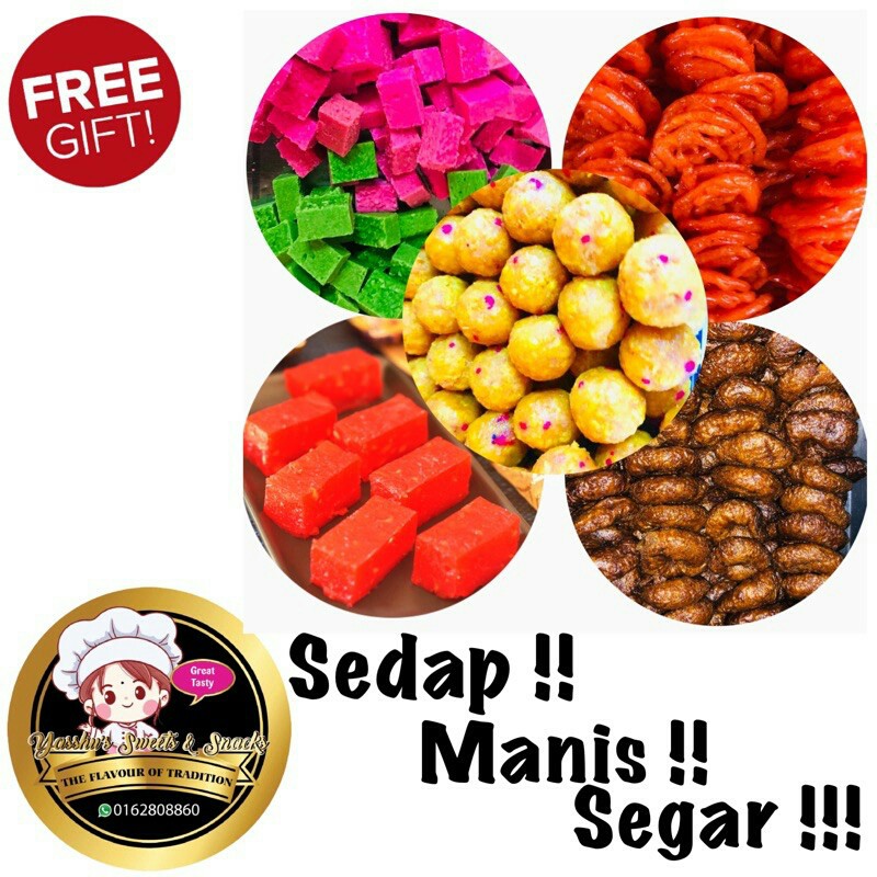 [READY STOCK] Sedap Fresh Homemade Jalebi,Candy,Paalkova,Adirasam ...