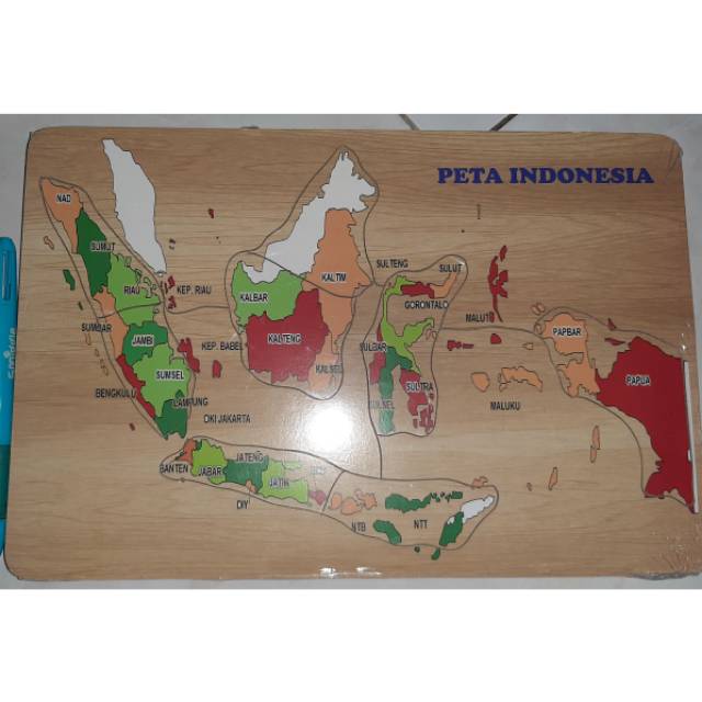 Indonesian Map Puzzle | Shopee Malaysia