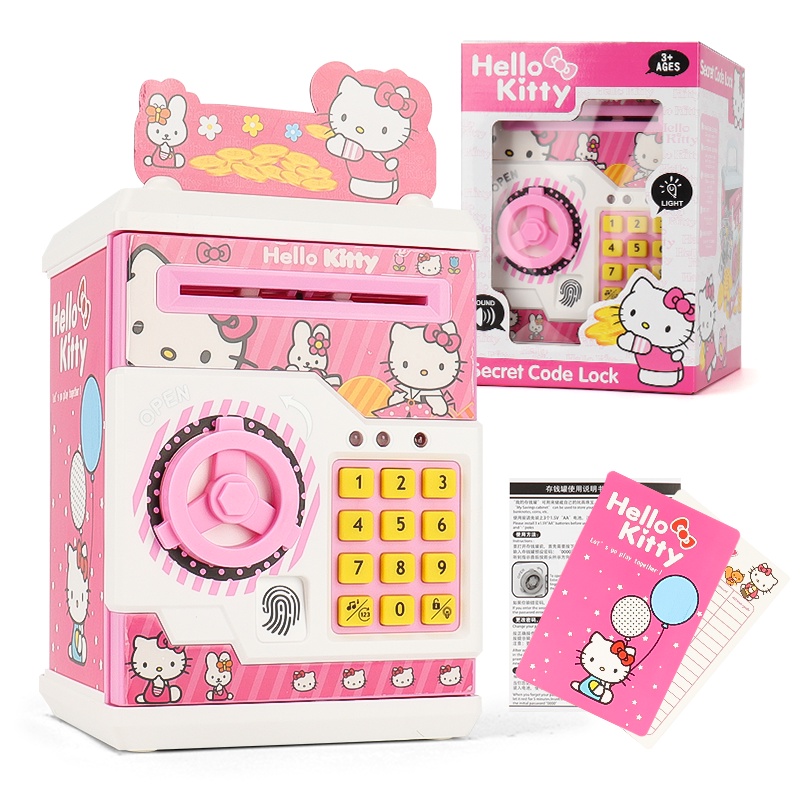 ATM Ketas Bag pack Kids Schoolbag ATM Machine Tabung Simpanan Safe Box ...