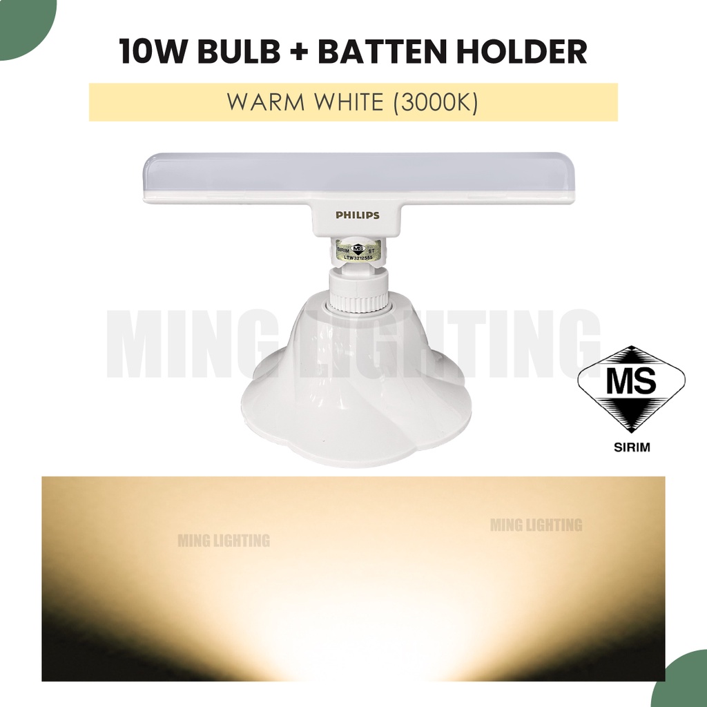 Wall Mount Bulb Batten Holder E27 Cap Bulb Casing Lighting Flower Shape ...