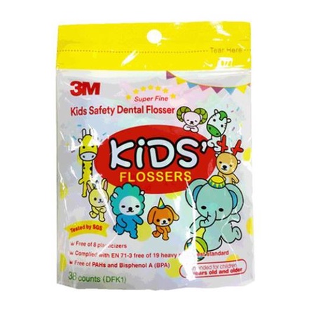 3M Kids Safety Dental Flossers 38pcs | Shopee Malaysia