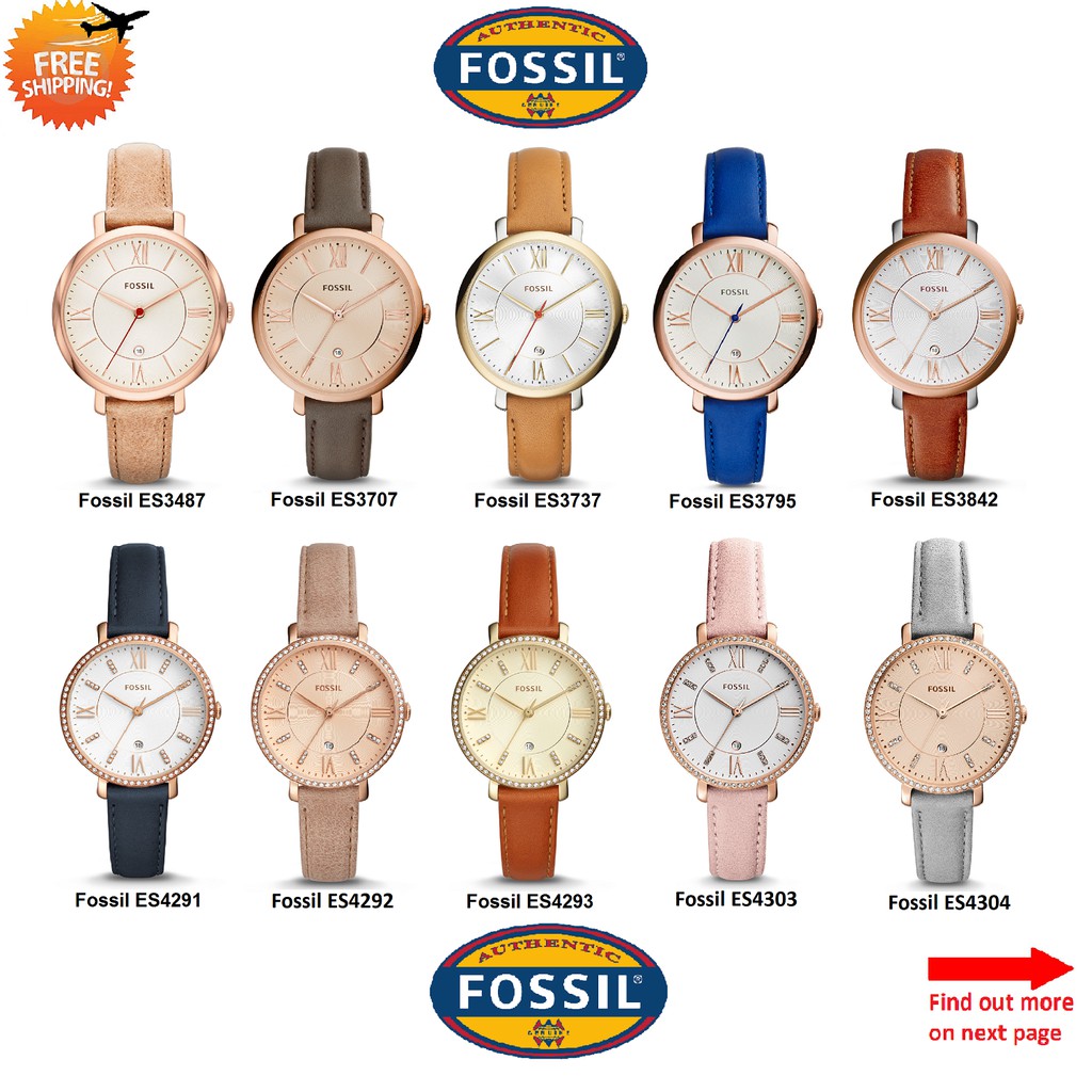 Fossil Women´s Chronograph/Classic Watch 100% ORIGINAL TWO Yrs FOSSIL ...
