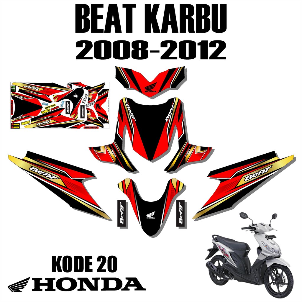 Decal Sticker Fullbody Beat Karbu 2008 2009 2010 2011 2012 Variations ...