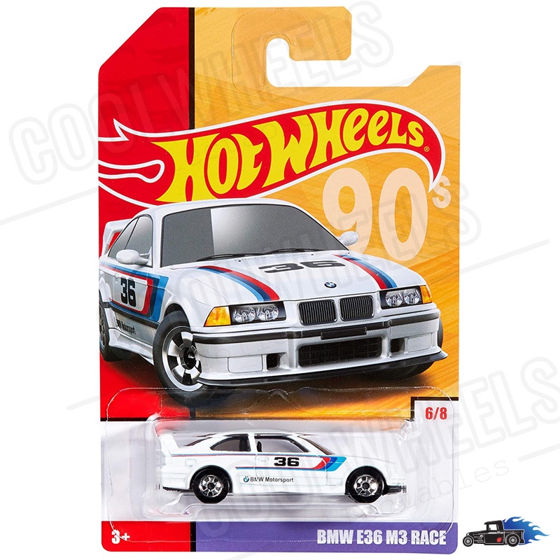 Hot Wheels 2019 Throwback Series - BMW E36 M3 Race (Target Exclusive ...