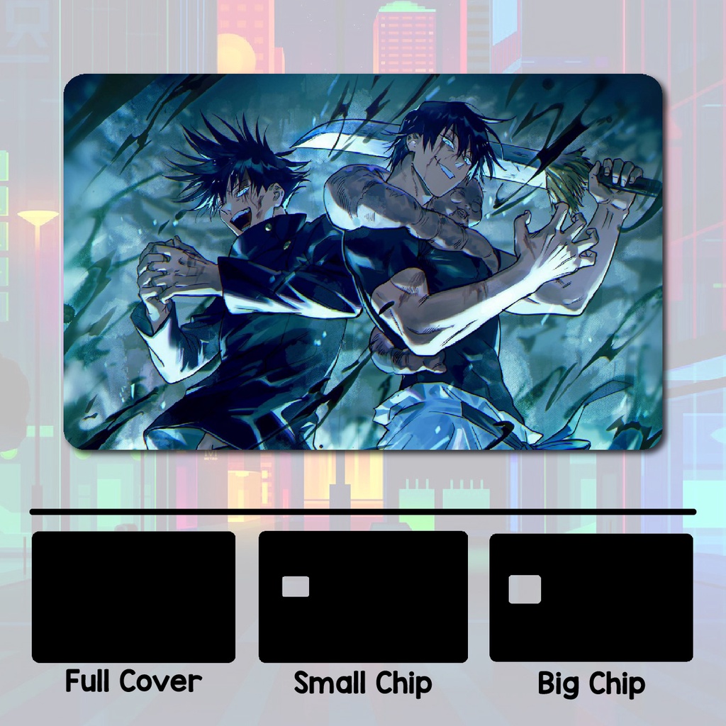 JUJUTSU KAISEN - TOUCH N GO CARD / ATM CARD STICKER COVER, TNG CARD ...