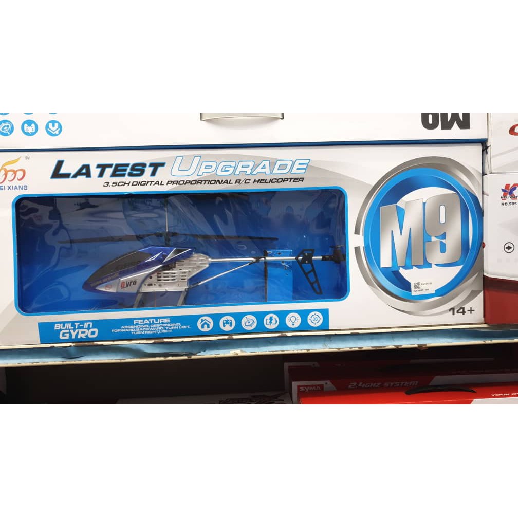 🌟READY STOCK🌟3.5 Channel Micro Remote Control Helicopter M9 | Shopee ...