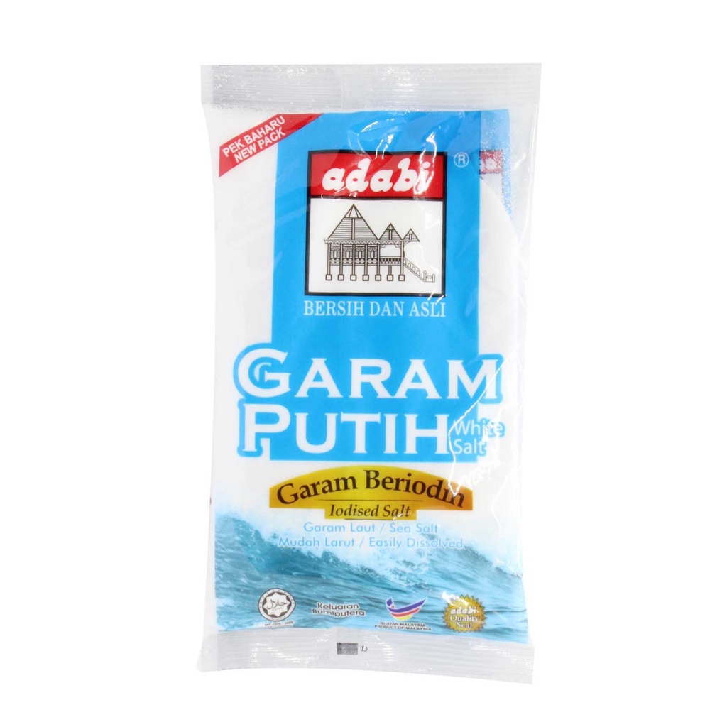 Adabi White Salt (400g) | Shopee Malaysia