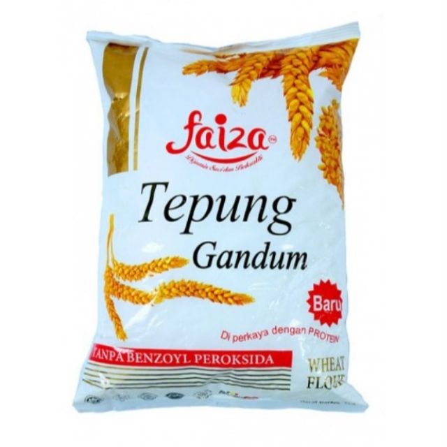 Faiza Tepung Gandum Wheat Flour 1kg | Shopee Malaysia
