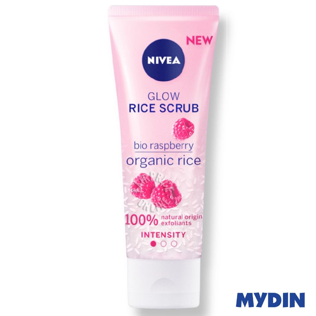 NIVEA Face Care Purify Organic Rice Scrub Raspberry 75ml | Shopee Malaysia