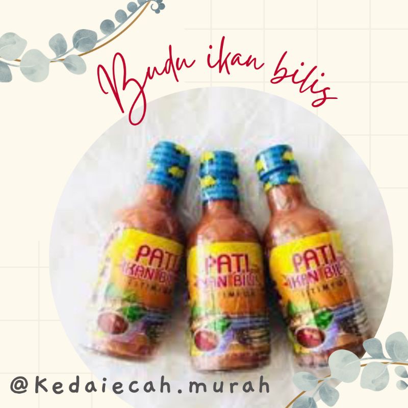 BUDU CAP KETEREH 100ML(SOS BILIS) | Shopee Malaysia