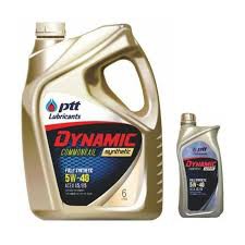 PTT FULLY SYNTHETIC DIESEL ENGINE OIL 5W40 CI-4 (6L+1L) | Shopee Malaysia