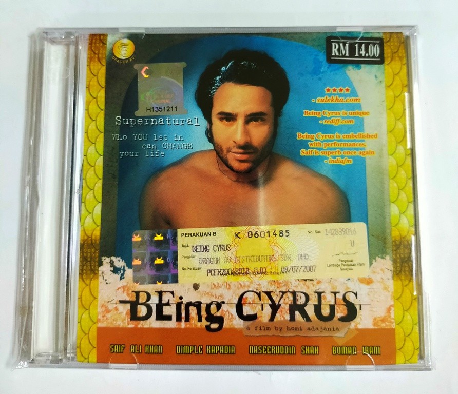 Bollywood Hindi Movie Being Cyrus Original VCD 2006 Film Naseeruddin ...