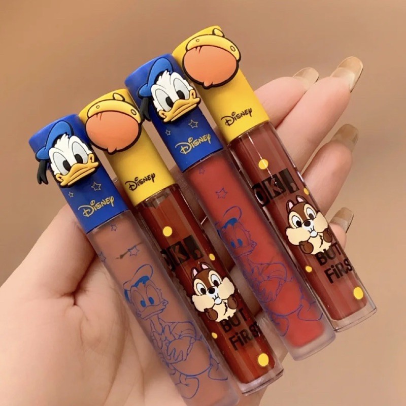Judydoll x Disney Matte Liquid Lipstick Donald Duck Chip&Dale | Shopee ...
