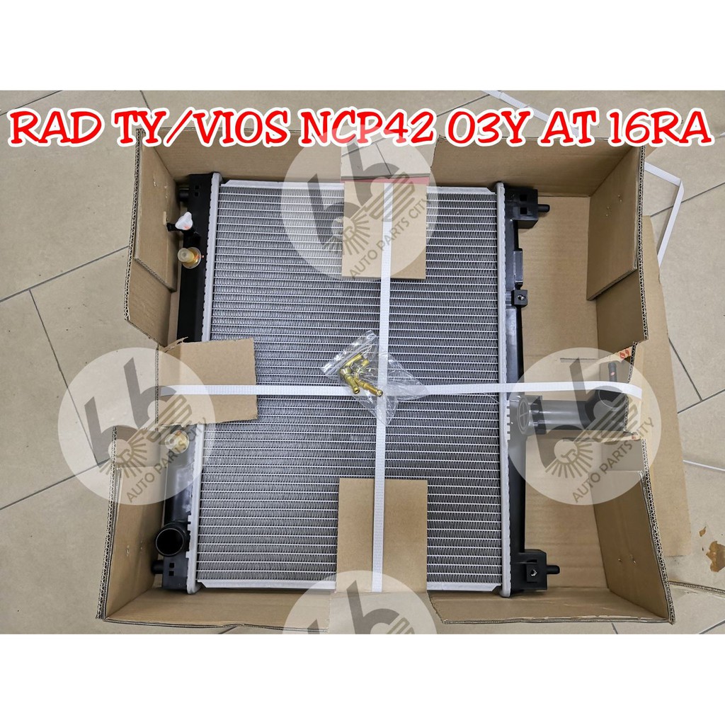 RADIATOR TOYOTA VIOS NCP42 03Y AUTO 16RA | Shopee Malaysia