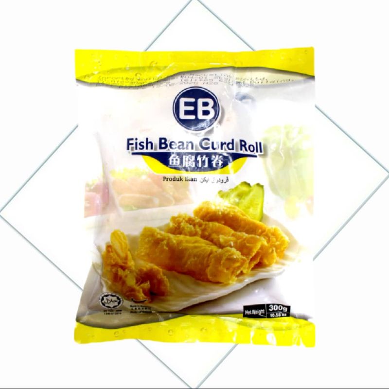 EB FISH BEAN CURD ROLL (300G) (30PCS) 鱼腐竹卷 | Shopee Malaysia