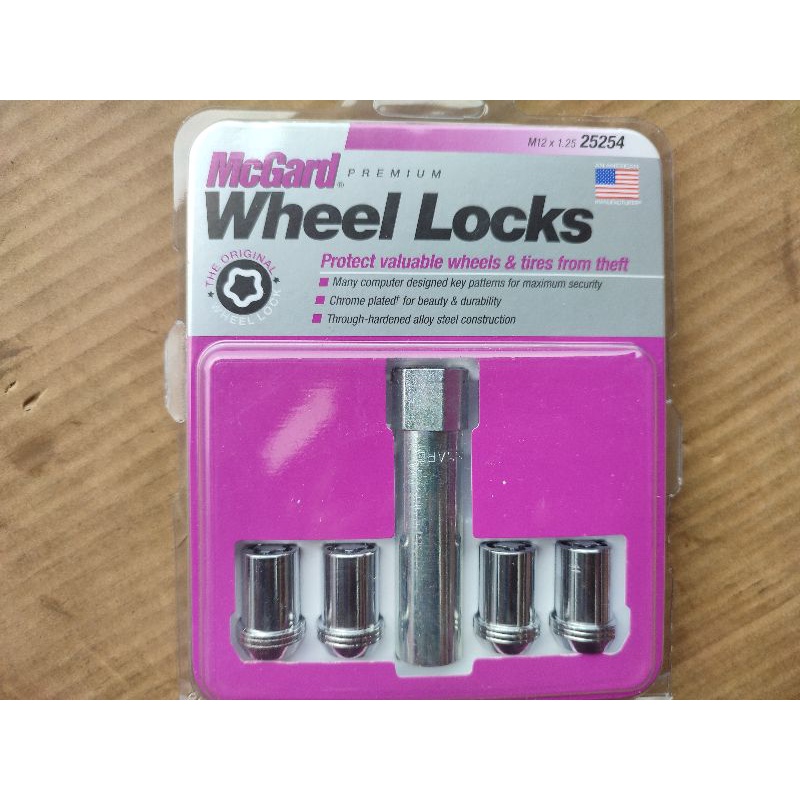 original mcgard wheel lock nut untuk rim lubang skru kecil m12x1.25 ...