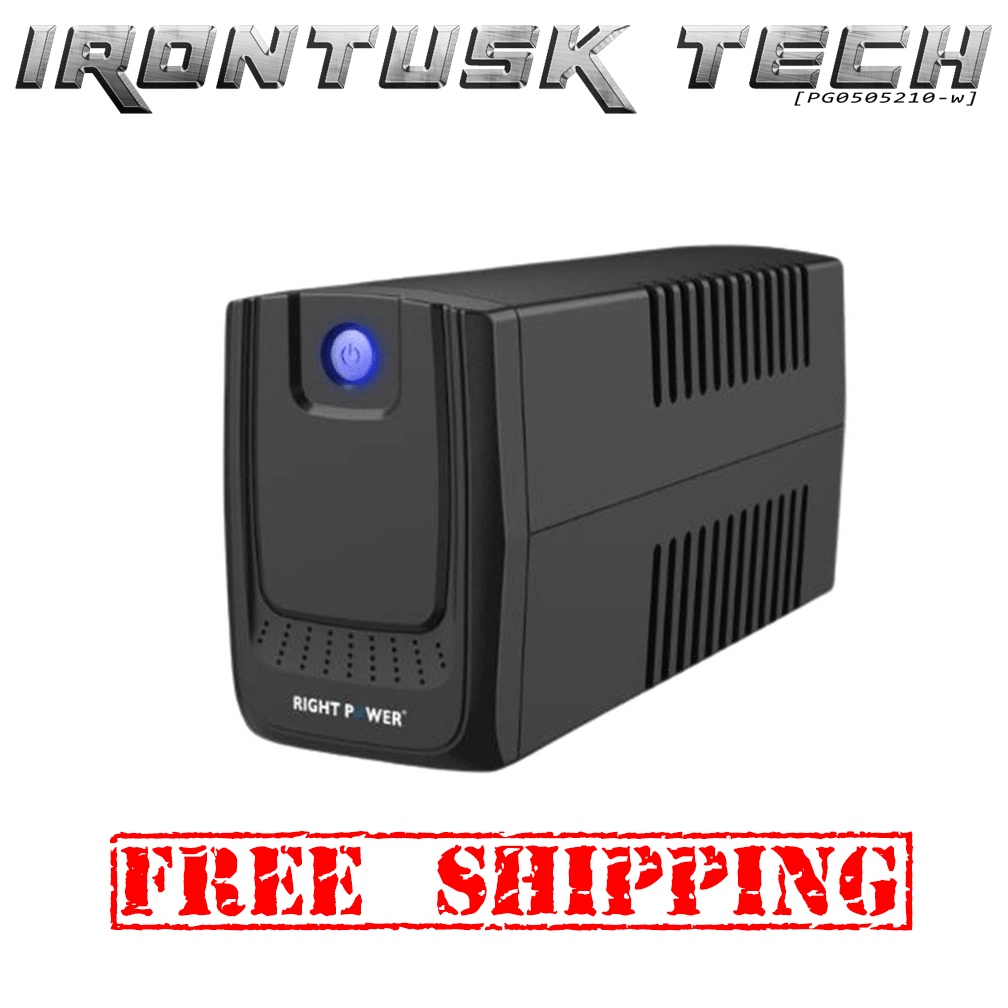 Right Power MiniCube 800 (800VA) with Built In Voltage Stabilizer UPS | Shopee Malaysia